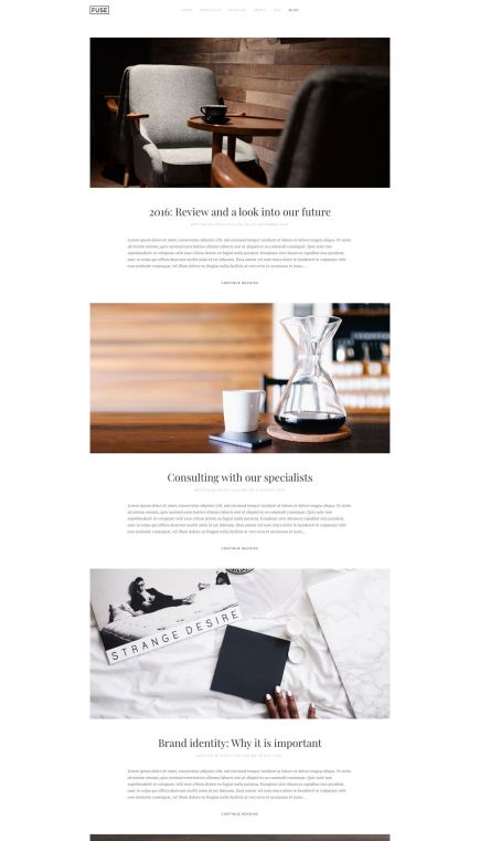 Fuse WordPress Theme