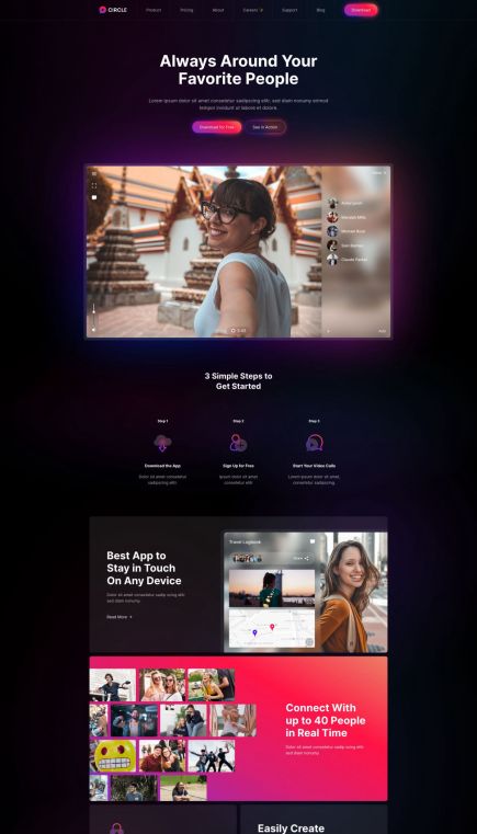 Circle WordPress Theme
