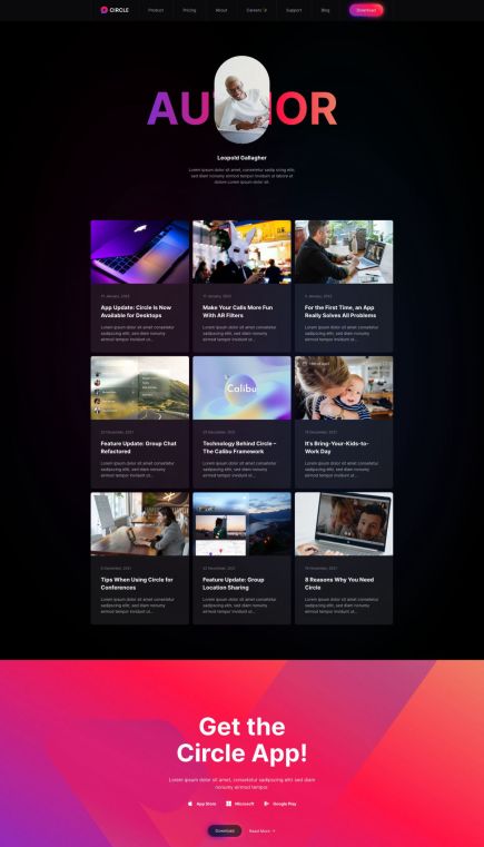 Circle WordPress Theme