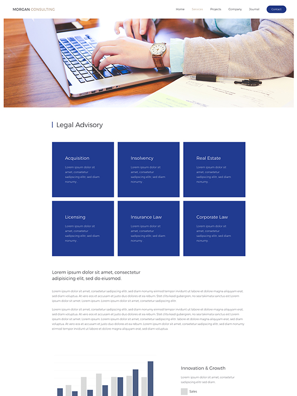 Morgan Consulting Theme for YOOtheme Pro - YOOtheme