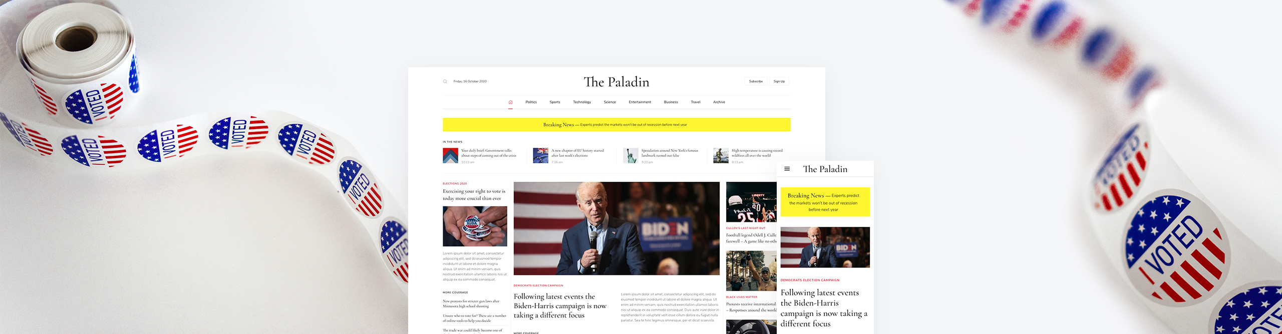Paladin – A Newspaper Theme Package for YOOtheme Pro - YOOtheme