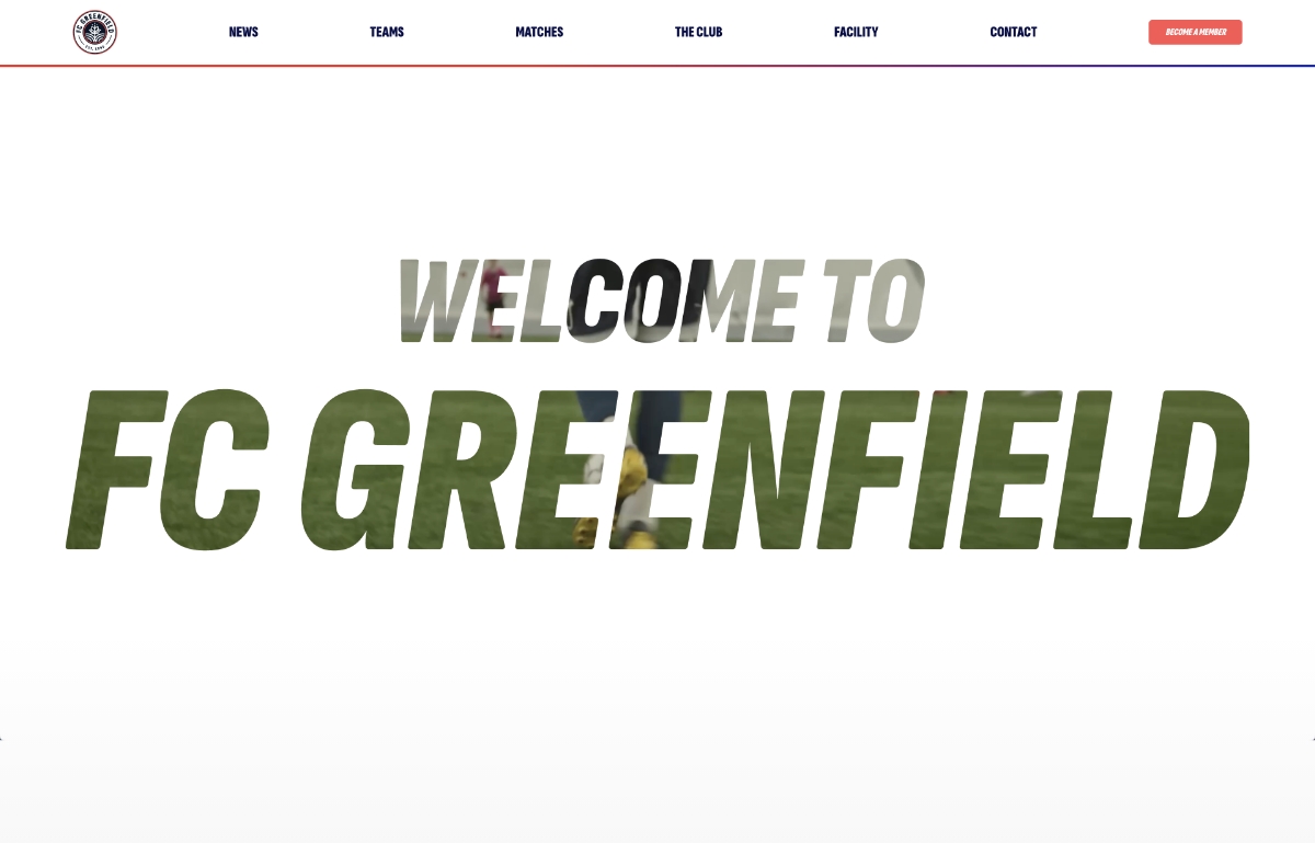 FC Greenfield Joomla Template